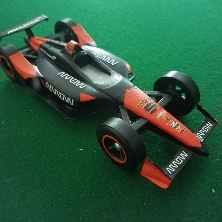 3D Printable Pinewood derby IndyCar by Anthony Reitan